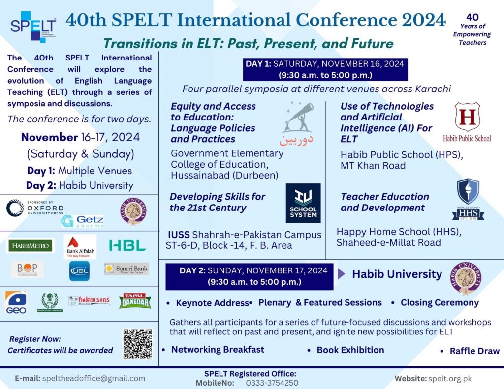 40th SPELT INTERNATIONAL CONFERENCE 2024 – Spelt